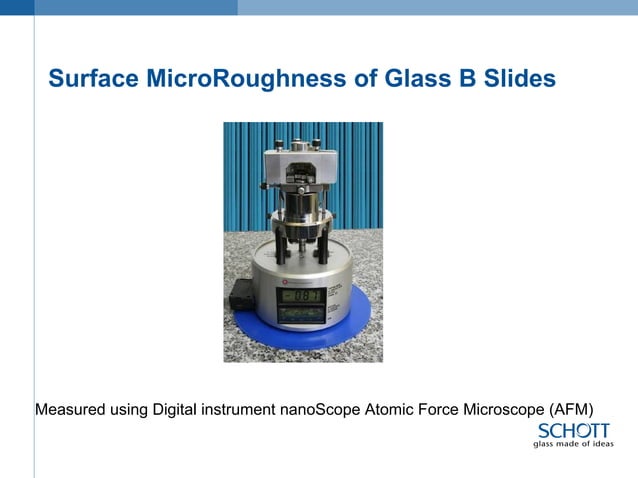 SCHOTT Nexterion® Glass B surface flatness | PPT
