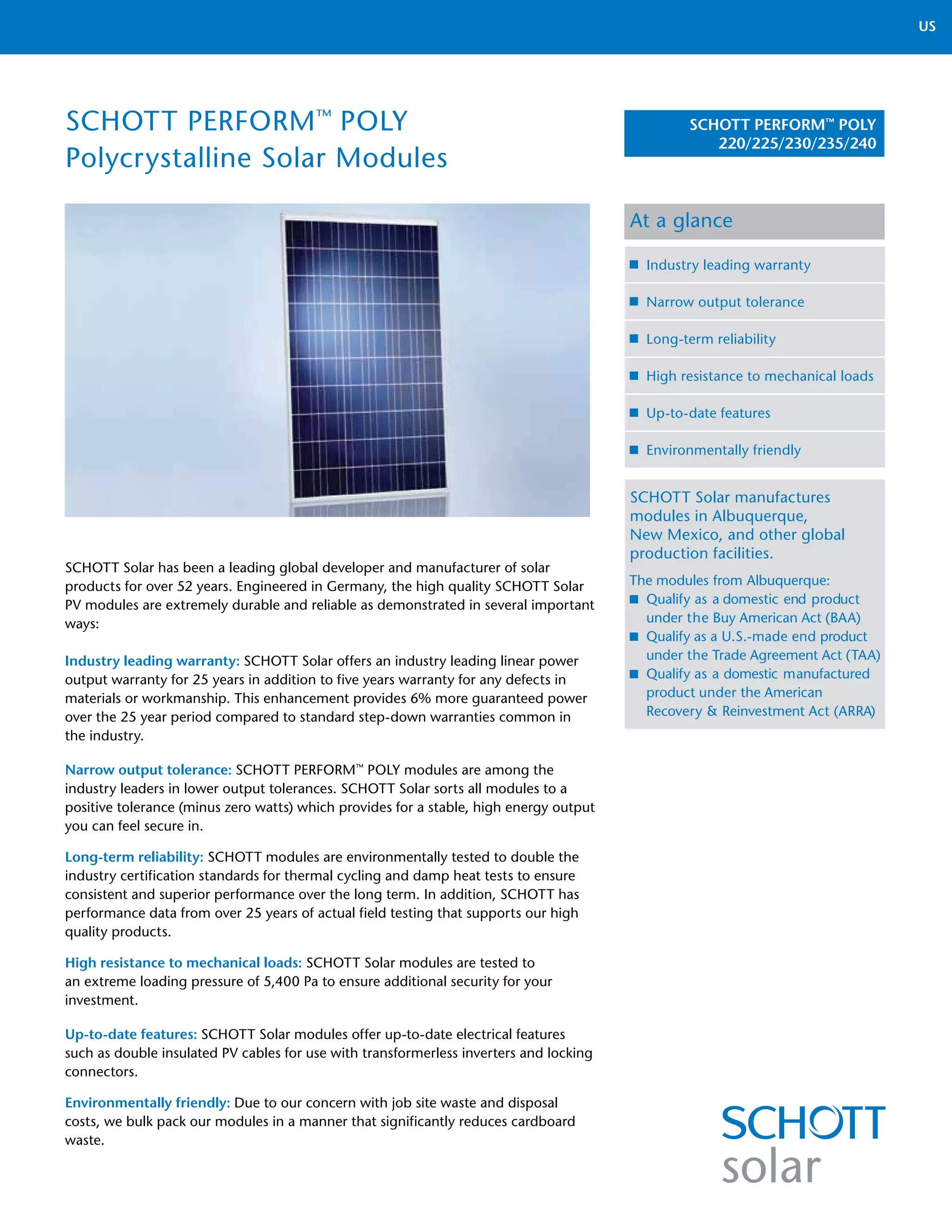 Schott poly 220 240 datasheet | PDF