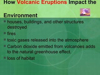 Natural Disaster Environmental Impact | PPT
