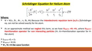 Schrödinger Equation for Helium at .pptx