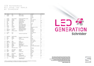 Schreder led-references-english | PDF