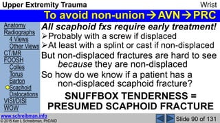 Upper Extremity Trauma Wrist complete MSK Radiology Lecture | PPSX
