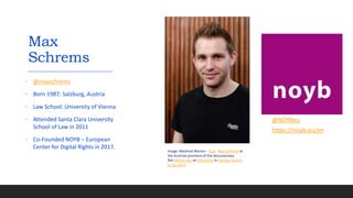 The Road to Schrems II | PPTX