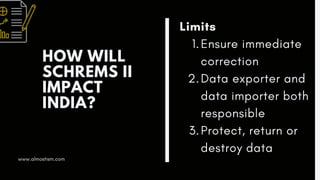 Schrems II and India | PDF