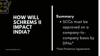 Schrems II and India | PDF