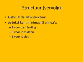 Schrijfvaardigheid recensie gouden ei | PPTX
