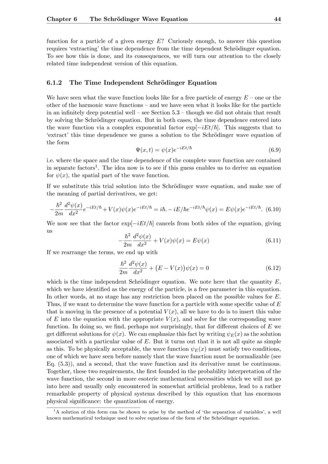 Schrodinger eqn | PDF