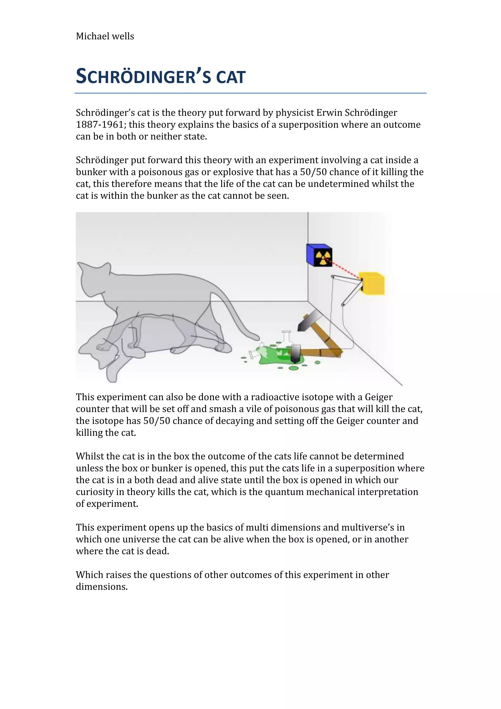 Schrödinger’s cat | DOCX