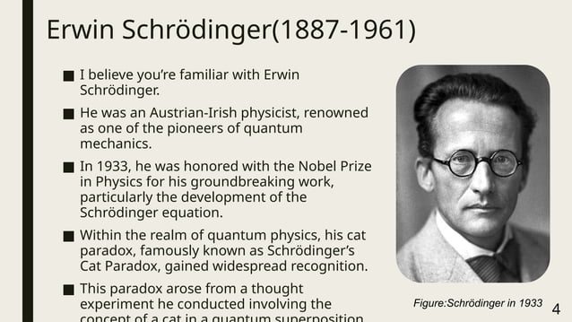 Schrodinger's Cat Paradox quantum mechanics.pptx