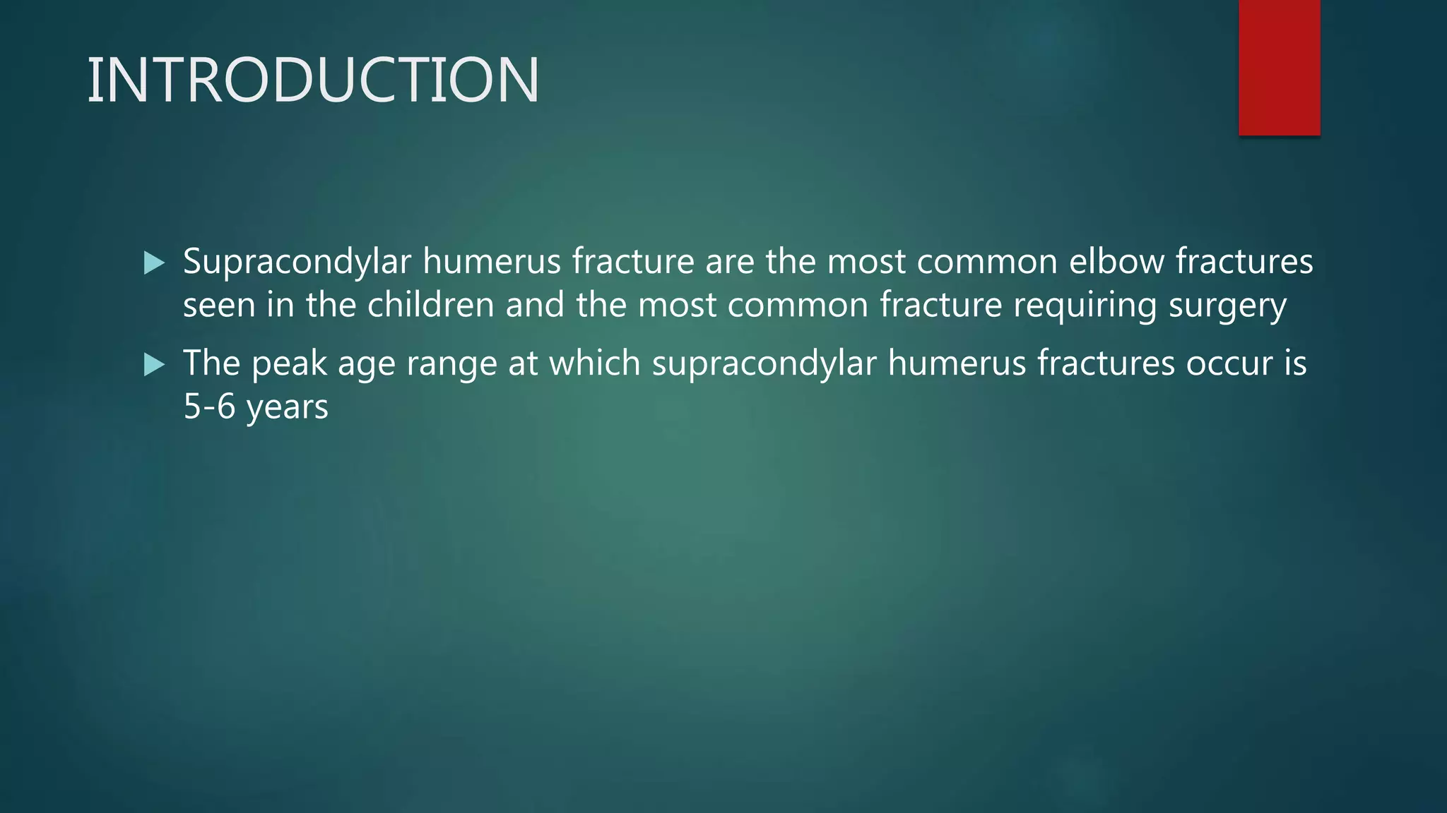SCH- supracondylar humerus fracture in childrens | PPTX