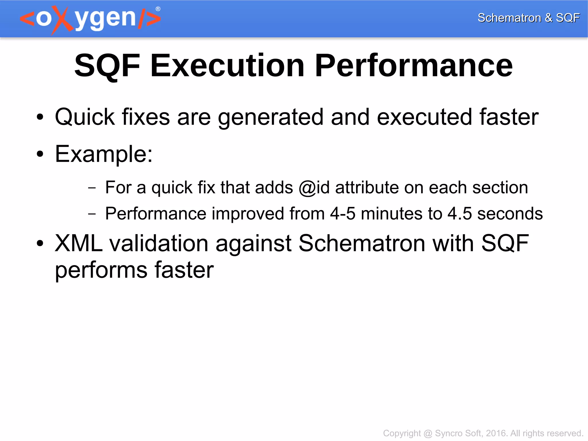 Schematron & SQF In oXygen | PDF
