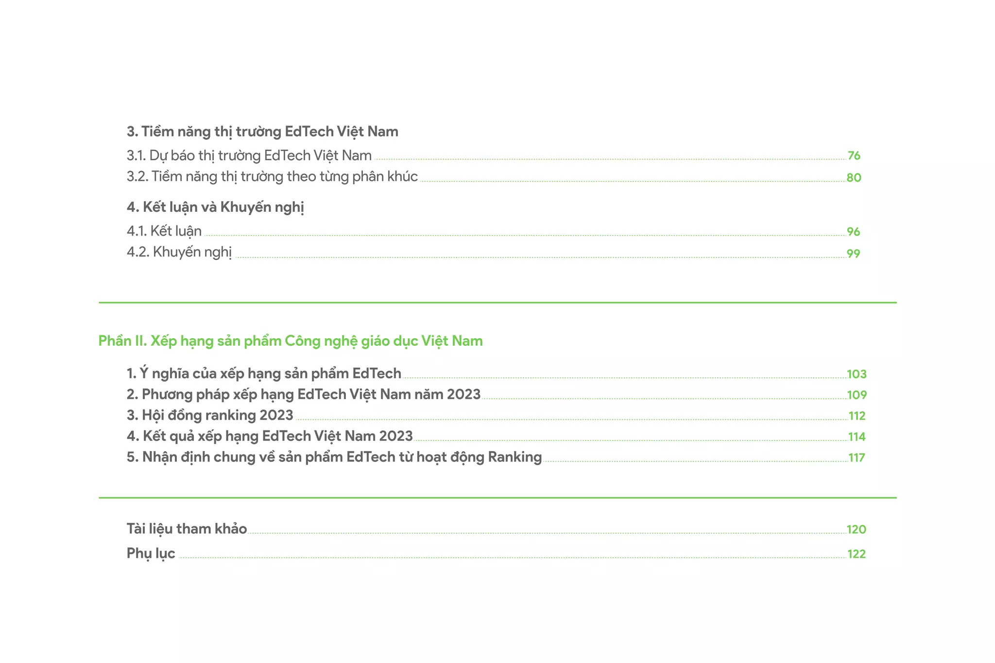 Báo cáo thống kê và định hướng phát triển công nghệ cho giáo dục - EduTech tại Việt Nam 2023 | PDF