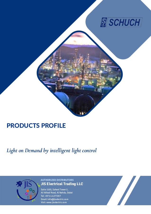 SCHUCH - Lighting Products from Germany available in Dubai UAE | PDF