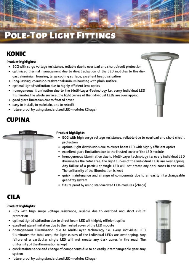 SCHUCH - Lighting Products from Germany available in Dubai UAE | PDF