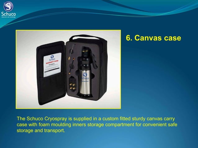 Schuco cryospray | PPT