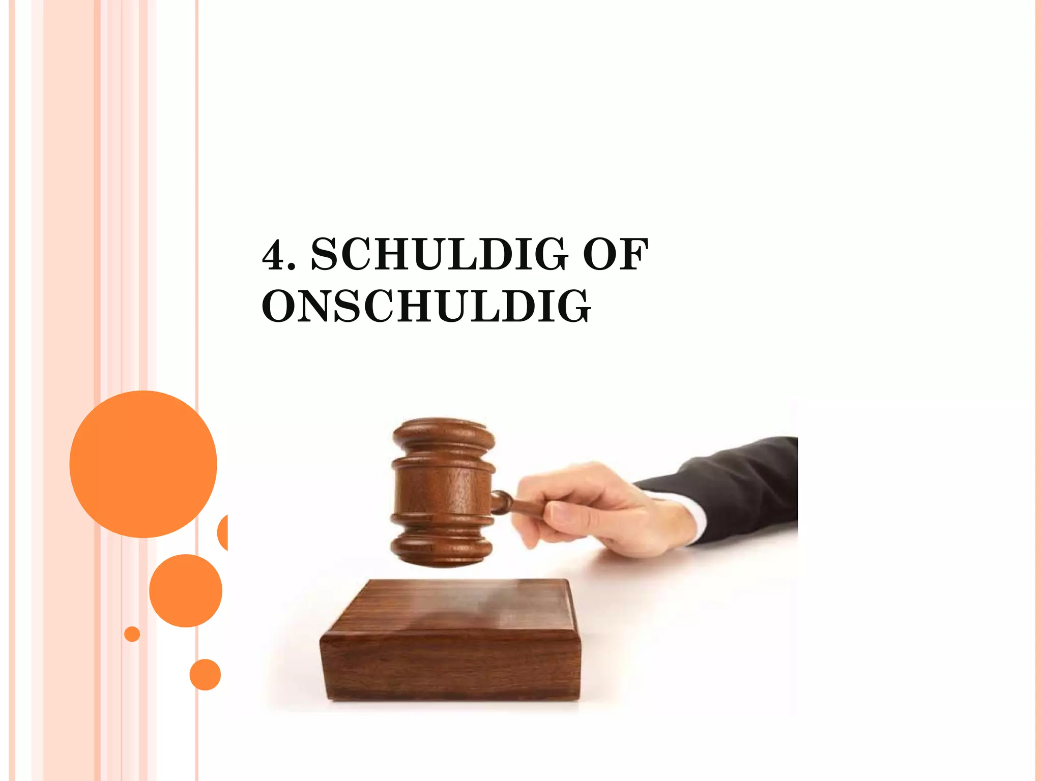 Schuldig of onschuldig criminaliteit | PPT