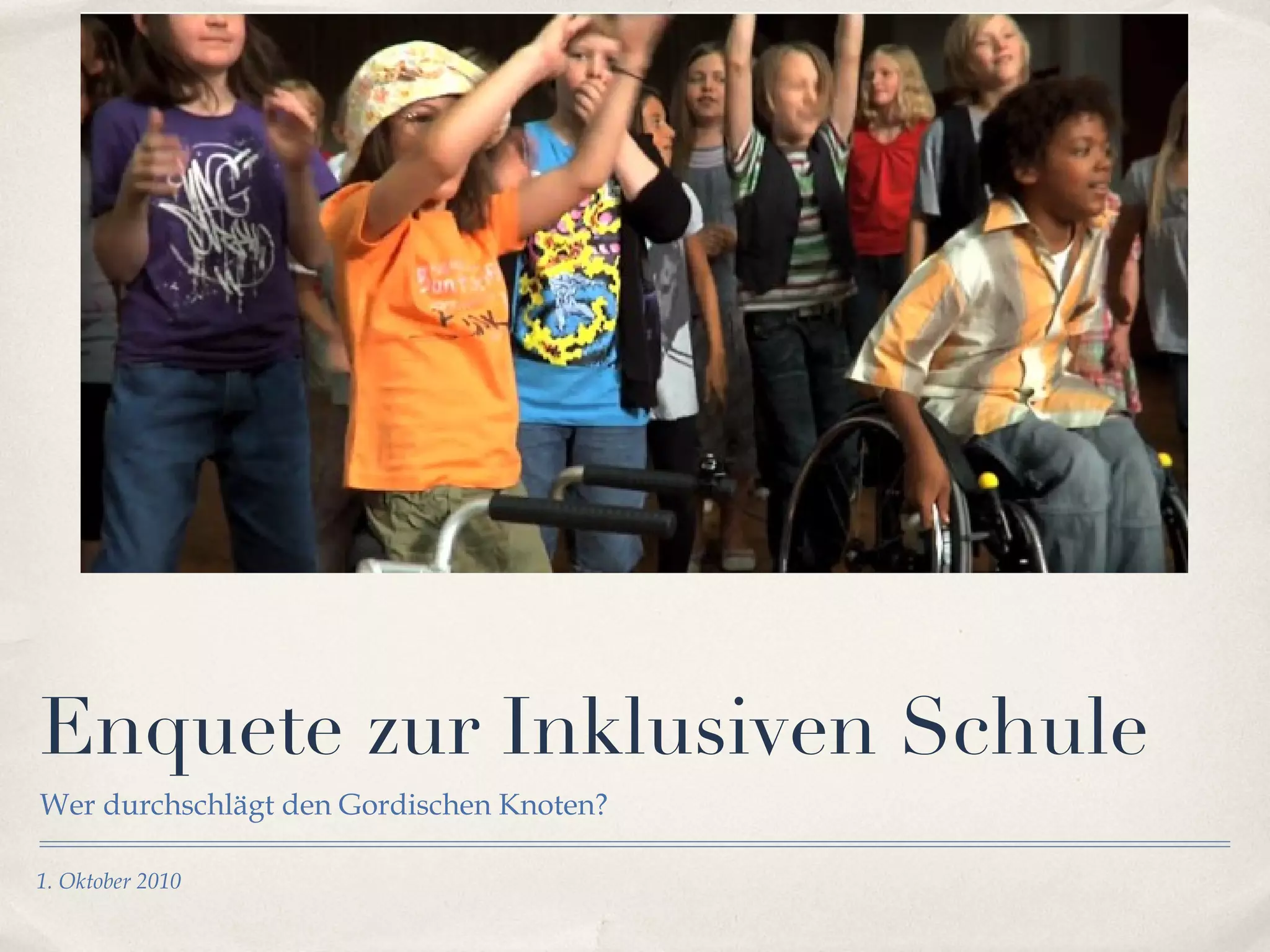 Inklusive Bildung | PPT