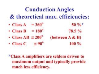 Schuler Electronics Instructor CH08 amplifiers part 3.ppt