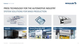 Schuler Group Company Presentation | PDF