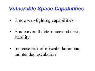 Role of Space in Deterrence | PDF | Defense Industry | Industries