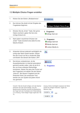 Schulungsunterlagen | PDF