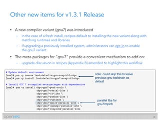 OpenHPC: Project Overview and Updates | PDF