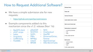 OpenHPC: Community Building Blocks for HPC Systems | PDF