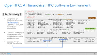 OpenHPC: Community Building Blocks for HPC Systems | PDF