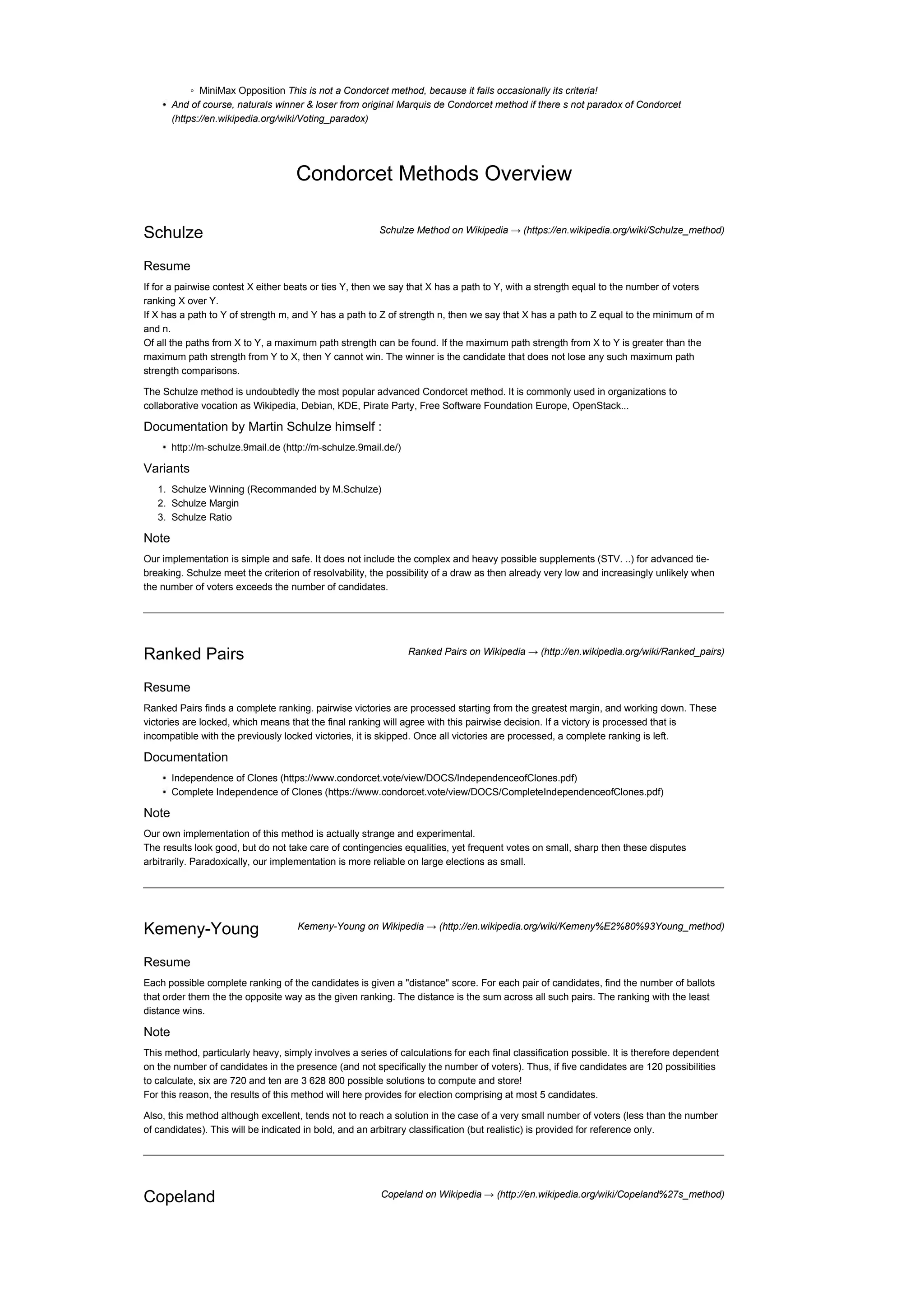 Schulze method | PDF