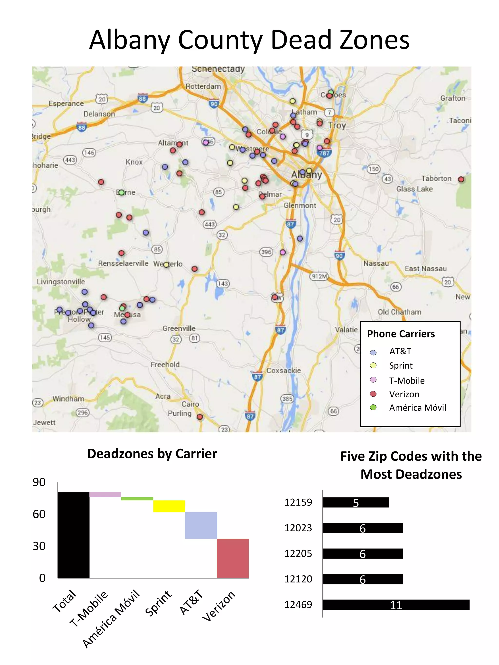 Schumer map 9.7.16 upstate ny cell phone dead zones, as reported by ...