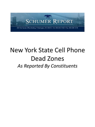 Cell Phone Dead Zone