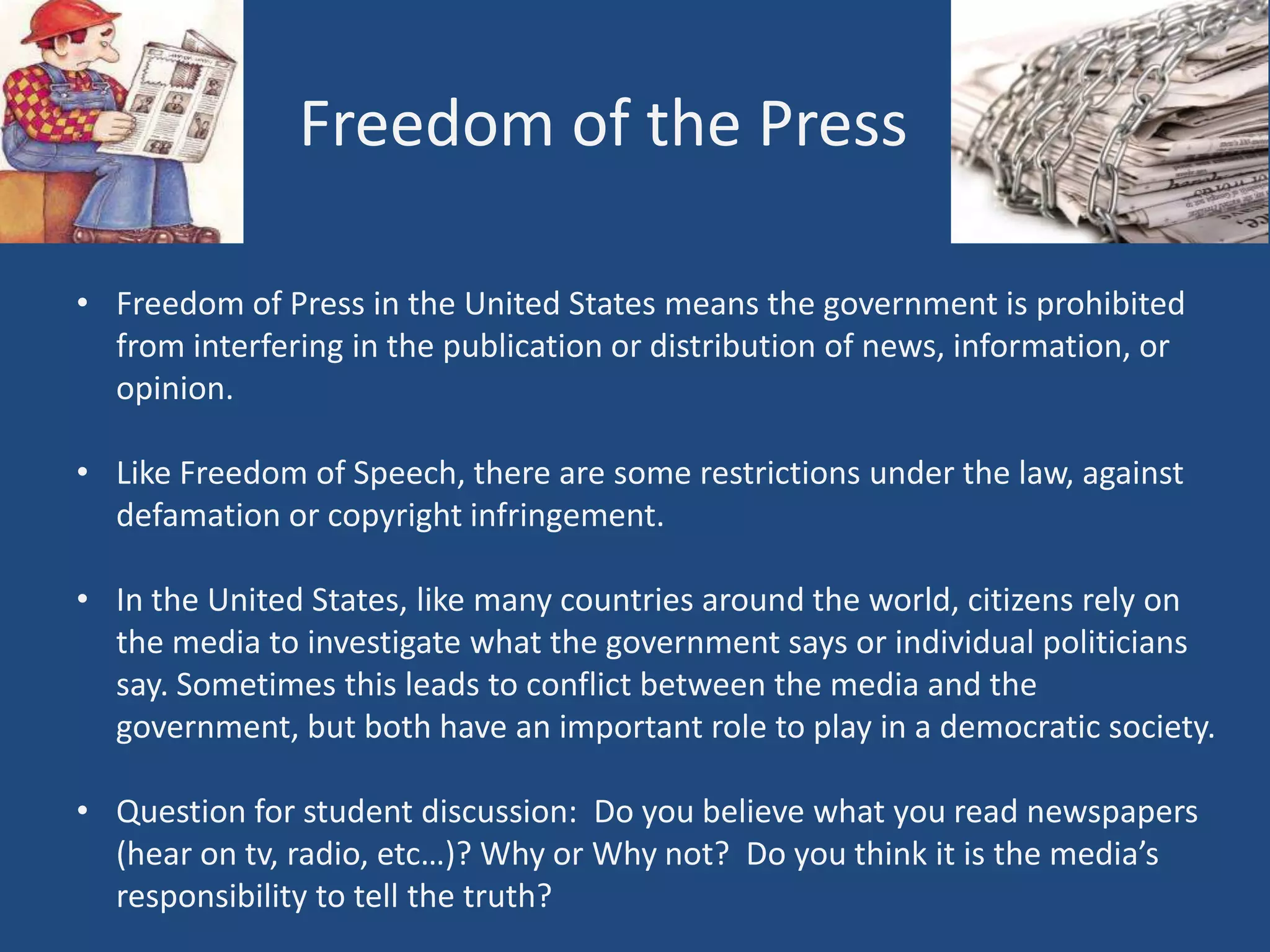 [RELO] American Culture Series: Freedom of Expression | PPTX | Internet ...