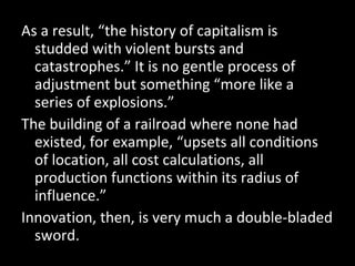 Schumpeter Creative Destruction | PPT