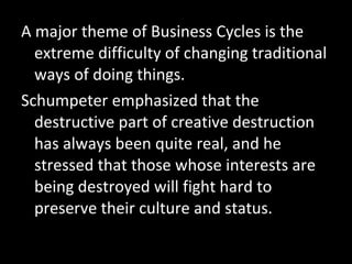 Schumpeter Creative Destruction | PPT