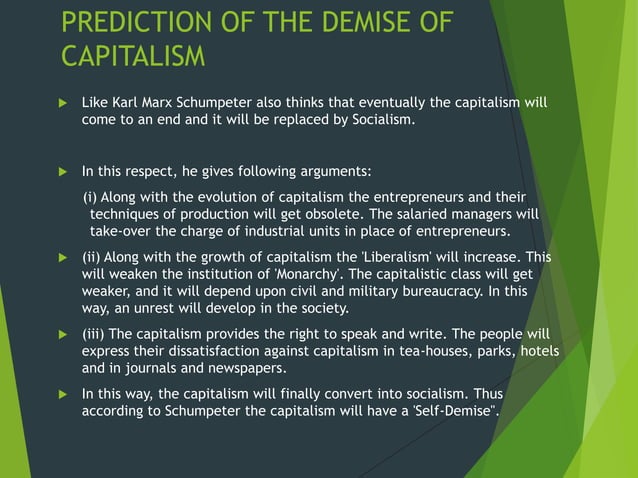 Schumpeterian Model Of Economic Growth | PPTX | Economy | Business and ...