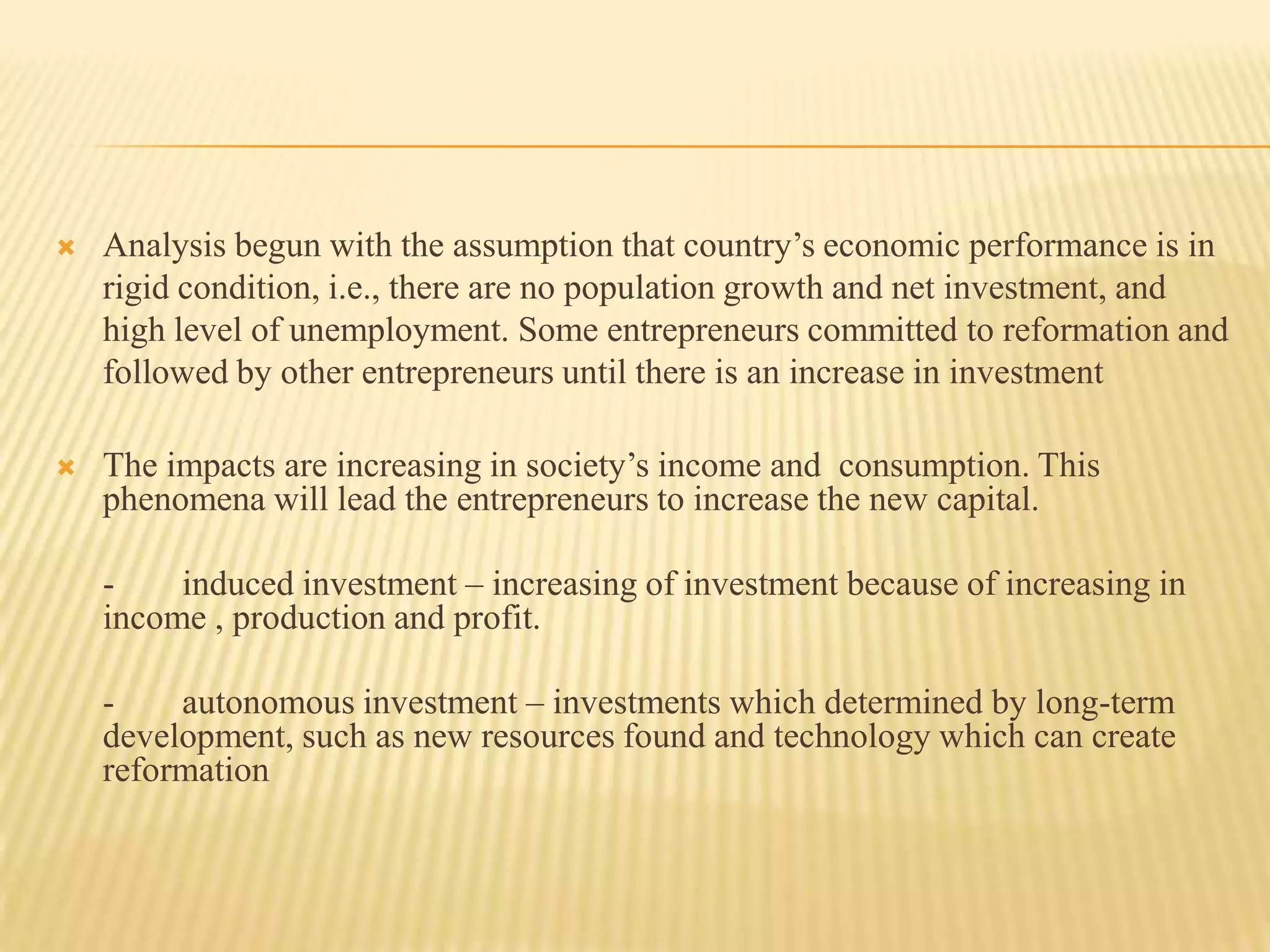 Schumpeter theory of economic development | PPTX