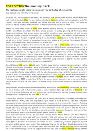 Schumpeter the mommy track | DOCX