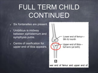 age of fetus with morphological features | PPTX