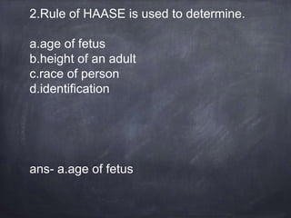 age of fetus with morphological features | PPTX