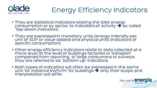 Energy efficiency indicators: a primer | PPT