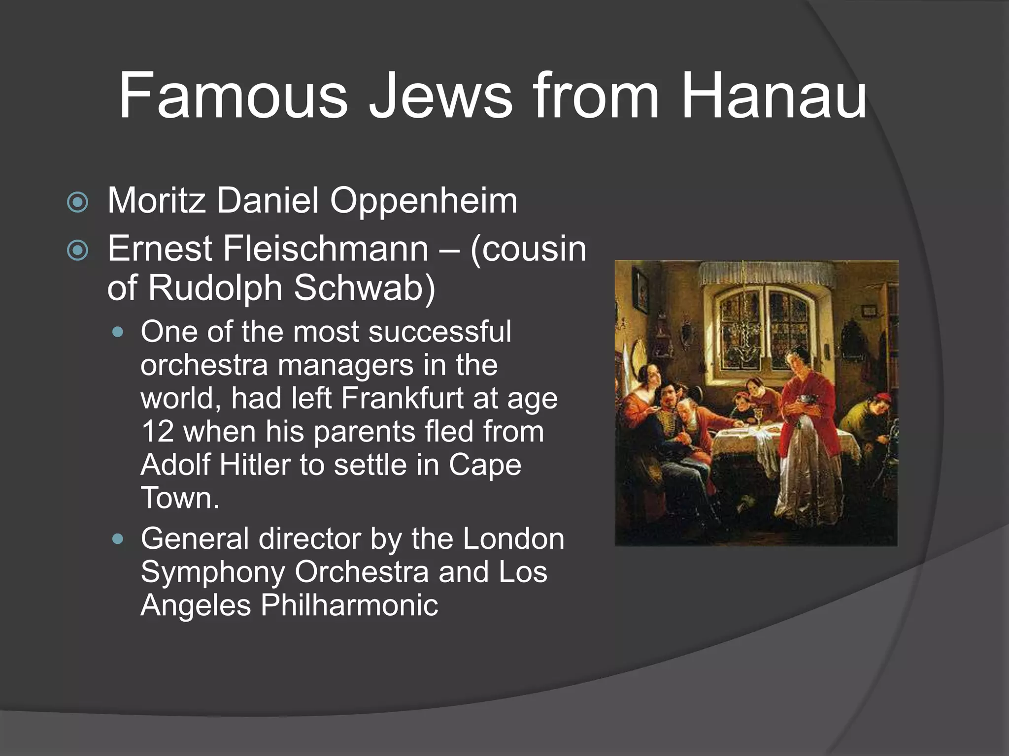 Schwab Family Hanau Presentation | PPT | Free Download