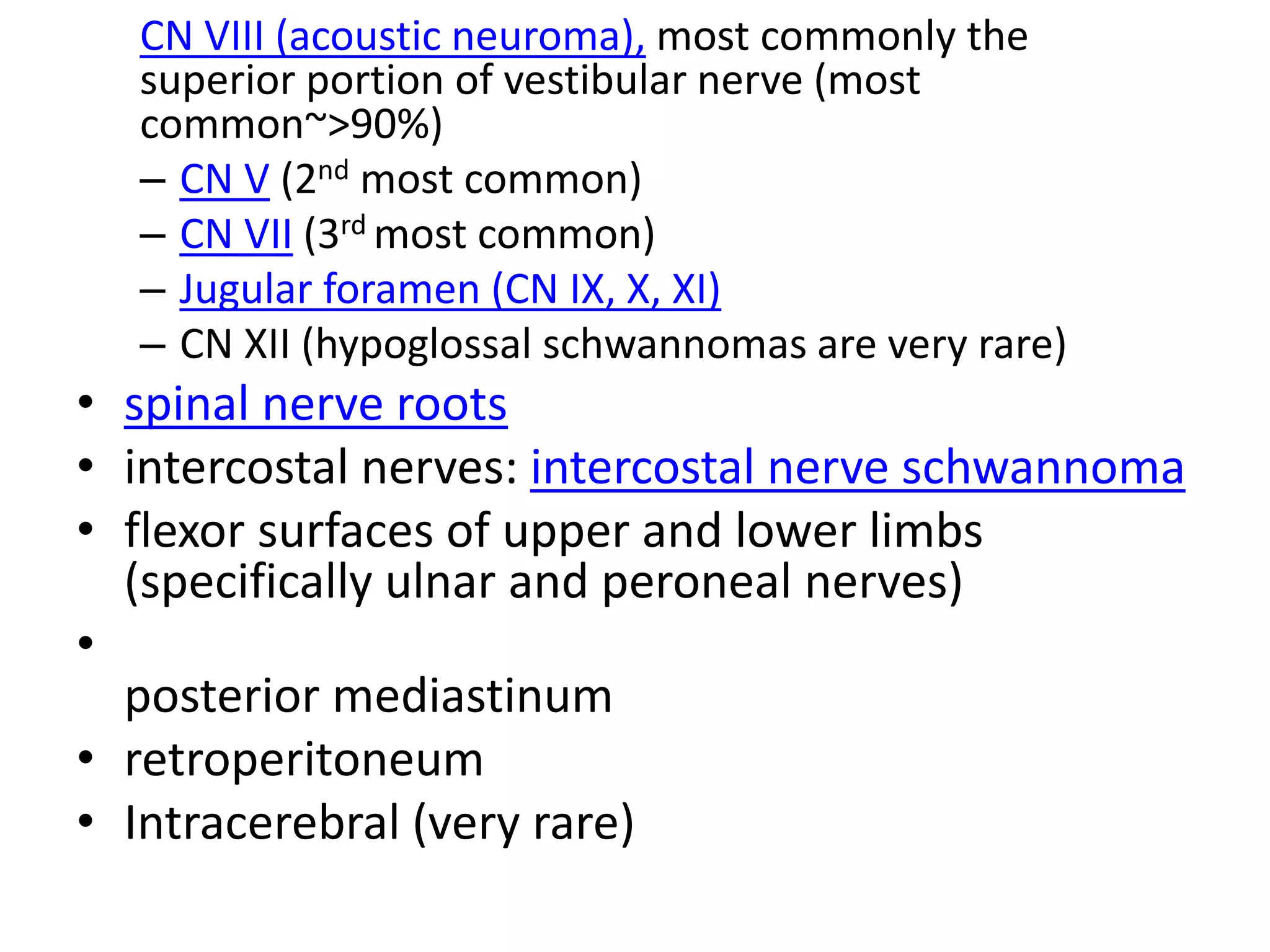 Schwannoma | PPTX
