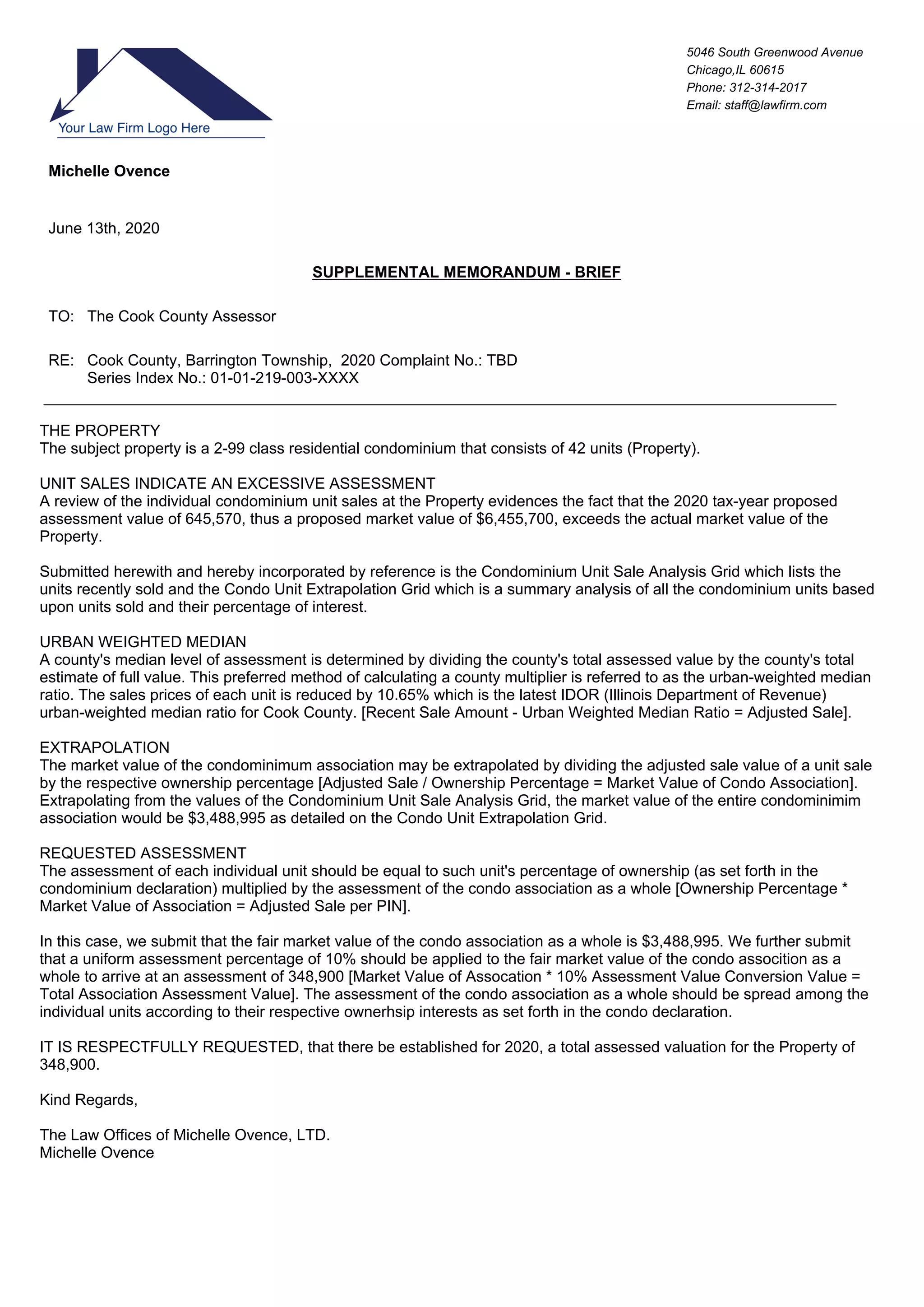 Schwaps condo association example package | PDF