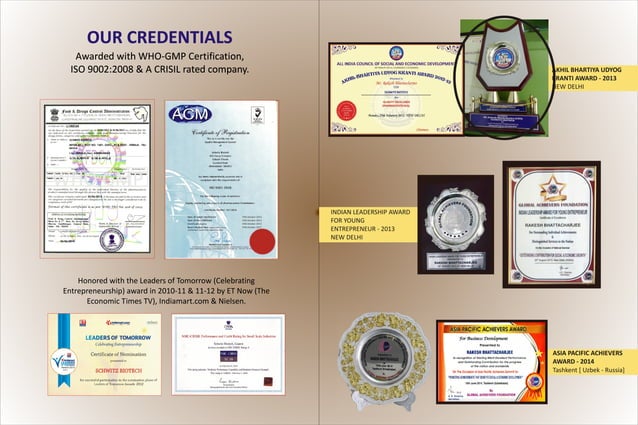 Schwitz Biotech, Ahmedabad, Pharmaceutical Formulations | PPT