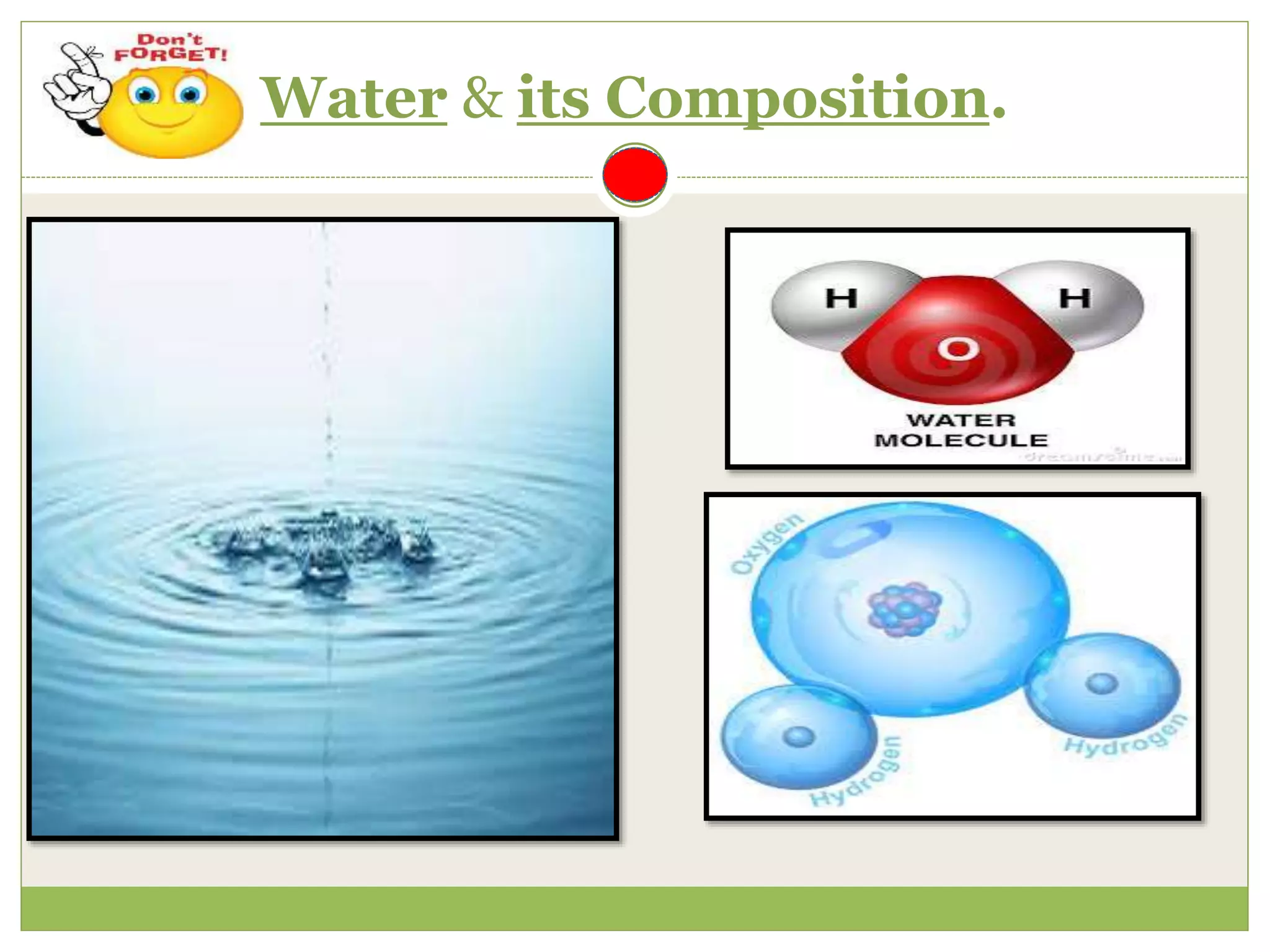 water the wonder liquid | PPTX