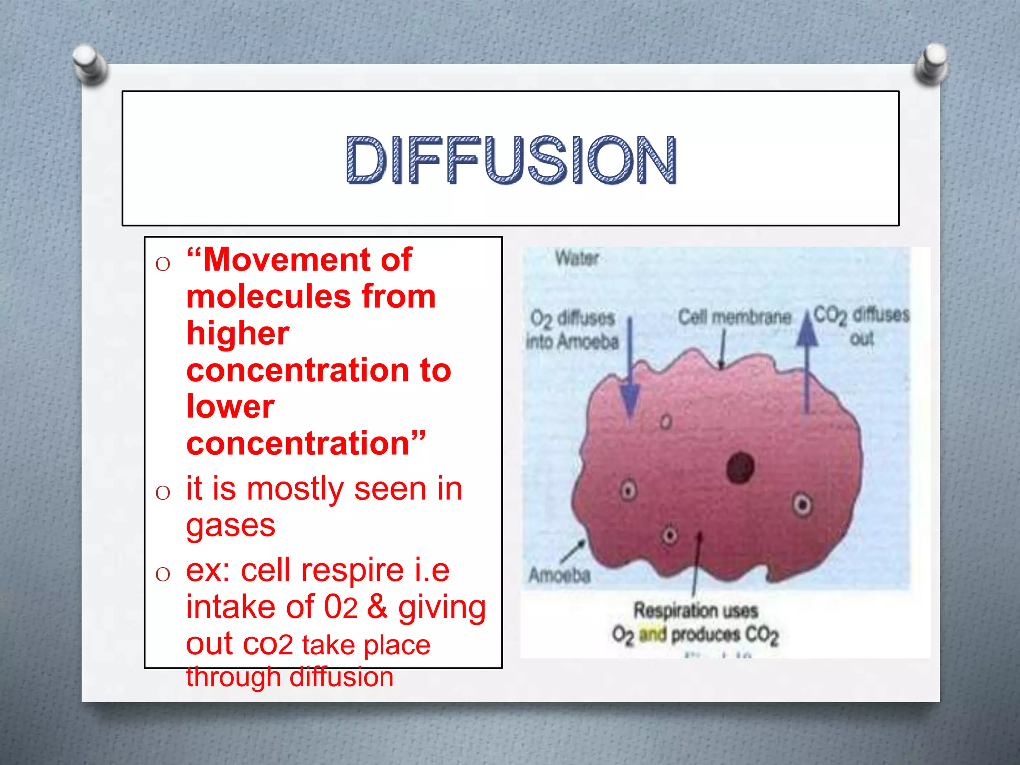diffusion& osmosis | PPTX