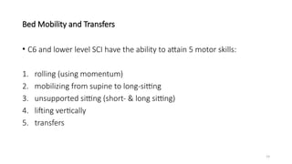 spinal cord injury rehabilitation physiotherapy.pptx