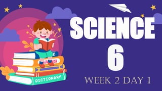 PPT LESSON SCIENCE-6- QUARTER 2 WEEK-2 GRADE 6 | PPTX