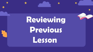 PPT LESSON SCIENCE-6- QUARTER 2 WEEK-2 GRADE 6 | PPTX