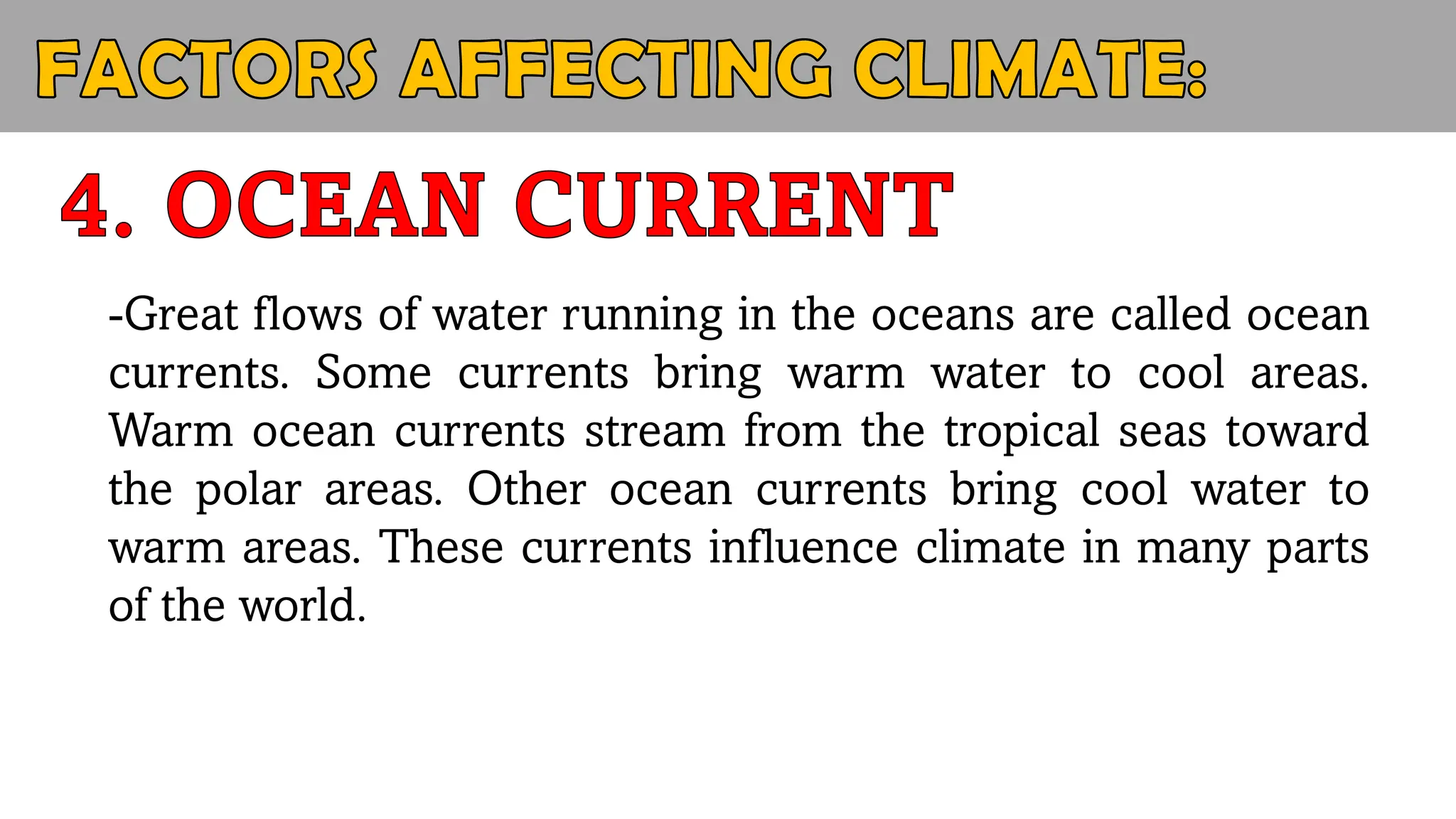 Factors Affecting the Climate Grade 9 Quarter 3 Week 4 | PDF